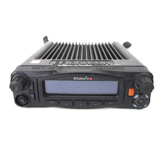 E.F. JOHNSON COMPANY 5300 ES SERIES OPERATING MANUAL Pdf Download ...