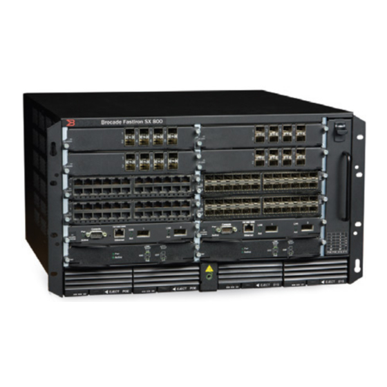 BROCADE COMMUNICATIONS SYSTEMS FASTIRON X SERIES SOFTWARE UPDATE Pdf Download | ManualsLib