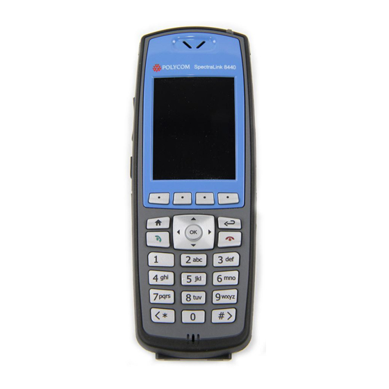 POLYCOM SPECTRALINK 8450 USER MANUAL Pdf Download | ManualsLib