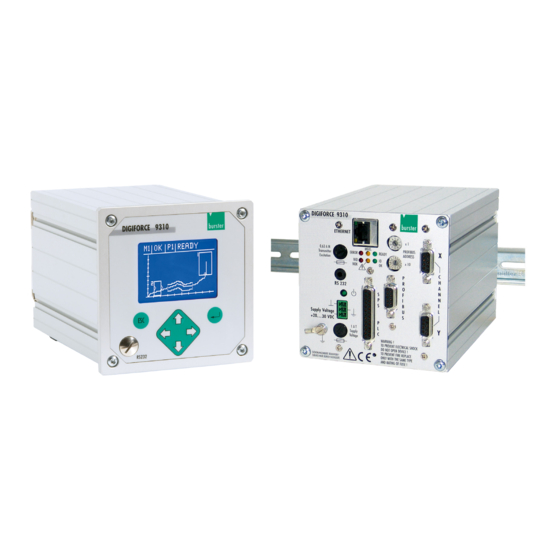 BURSTER DIGIFORCE 9310 MANUAL Pdf Download | ManualsLib