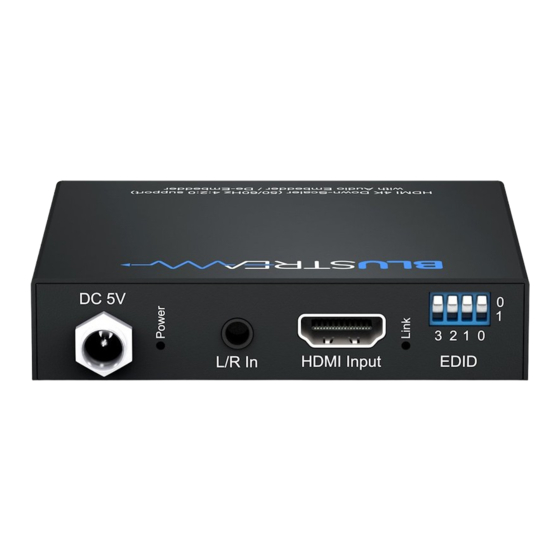 BLUSTREAM SC11HD-V2 USER MANUAL Pdf Download | ManualsLib