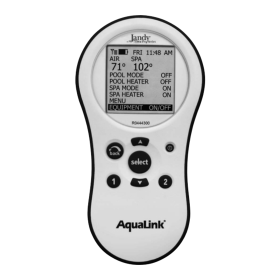 JANDY AQUALINK INSTALLATION AND OPERATION MANUAL Pdf Download ManualsLib