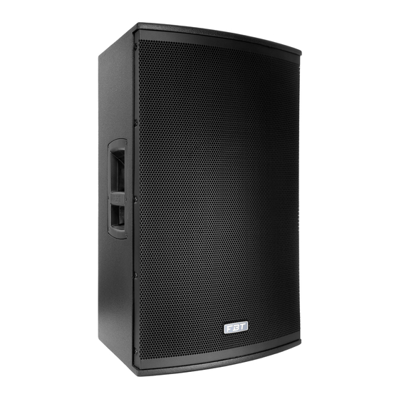 FBT X-PRO 15A OPERATING MANUAL Pdf Download | ManualsLib