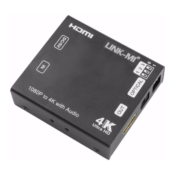 LINK-MI LM-SC4K2K-AUDIO OPERATING INSTRUCTION Pdf Download | ManualsLib
