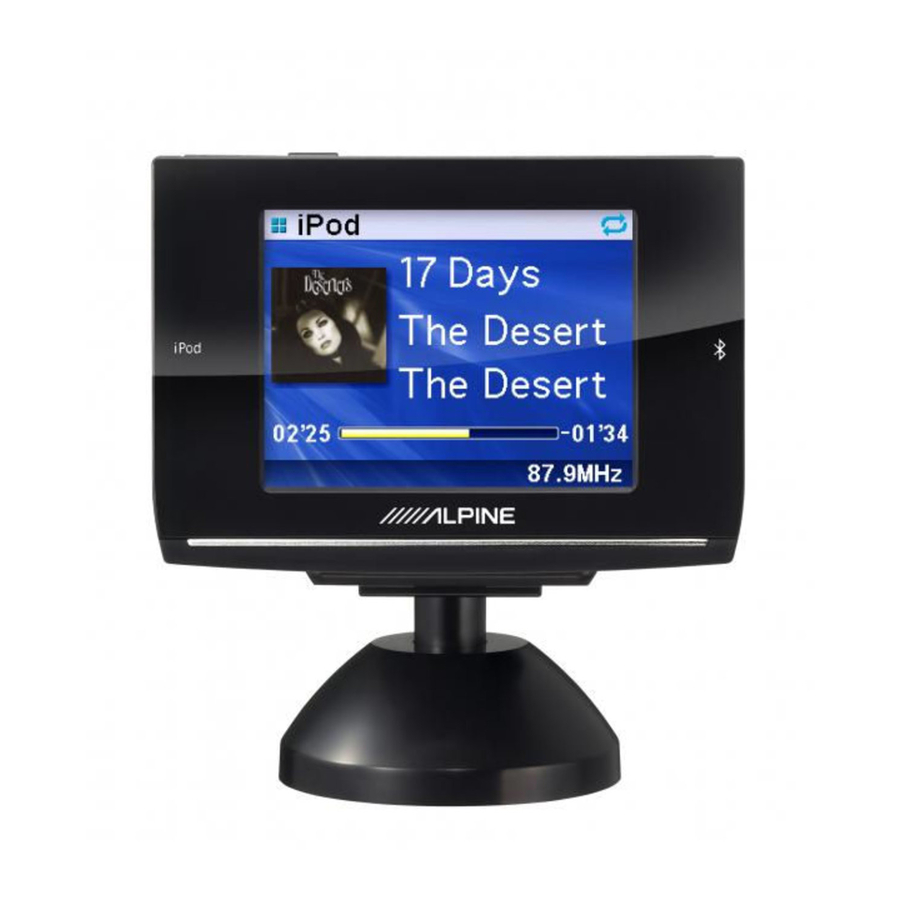 Alpine Radio Manual Download