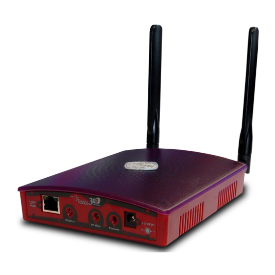 TELDAT -3GE QUICK MANUAL Pdf Download | ManualsLib