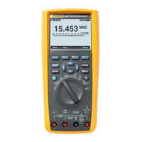 User Manuals: Fluke 289 Data Logging Multimeter
