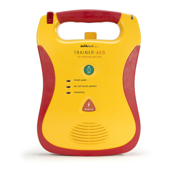 DEFIBTECH STANDALONE AED TRAINER USER MANUAL Pdf Download | ManualsLib