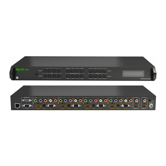 WYRESTORM SW-0402-MV-HDBT INSTALLATION MANUAL Pdf Download | ManualsLib