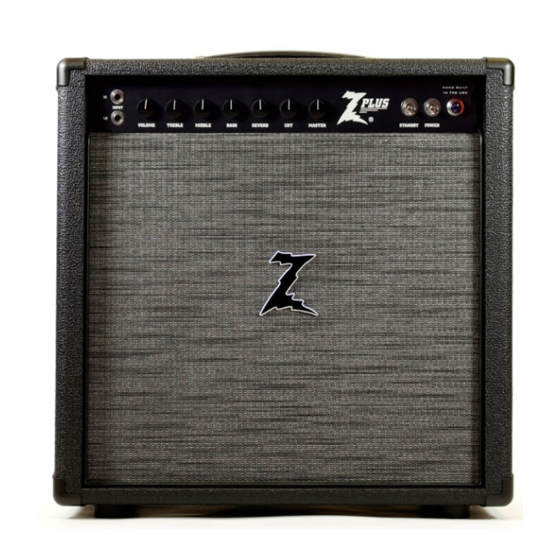 DR. Z AMPLIFICATION Z-PLUS ZA-43 USER MANUAL Pdf Download | ManualsLib