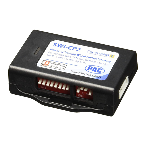 PAC SWI-CP2 MANUAL Pdf Download | ManualsLib