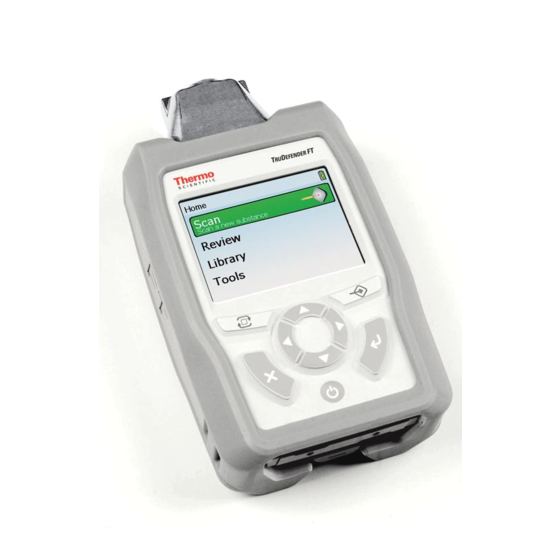 THERMO SCIENTIFIC TRUDEFENDER FT USER MANUAL Pdf Download | ManualsLib