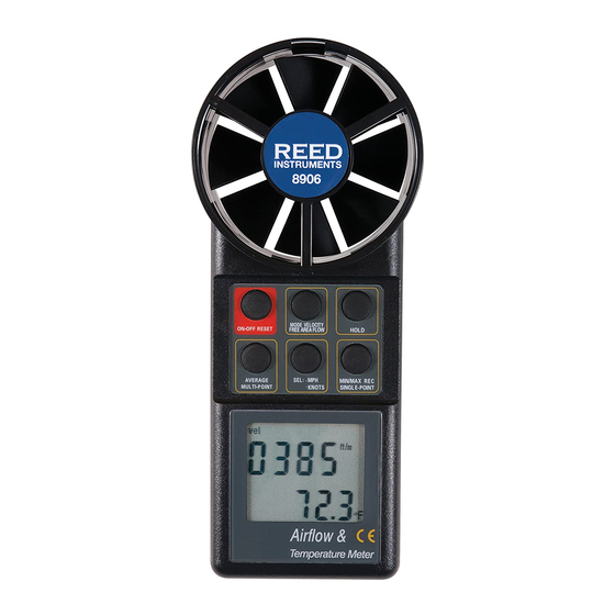 REED 8906 INSTRUCTION MANUAL Pdf Download | ManualsLib