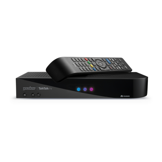 TALKTALK YOUVIEW SETUP MANUAL Pdf Download | ManualsLib