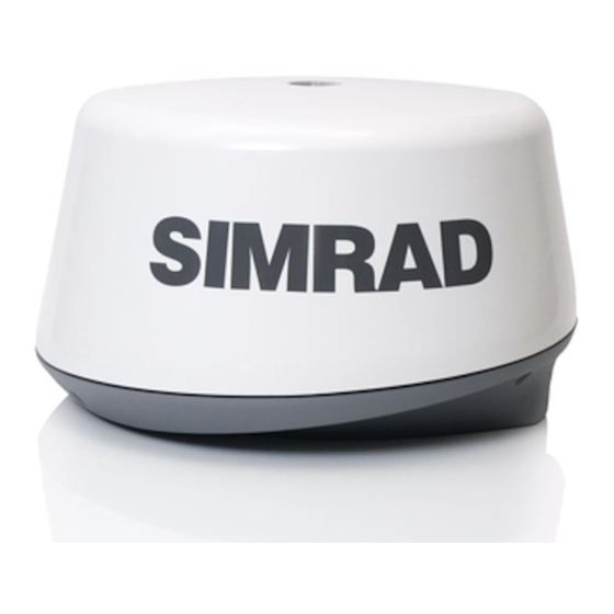 SIMRAD 3G INSTALLATION MANUAL Pdf Download | ManualsLib