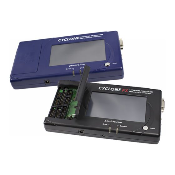 PEMICRO CYCLONE UNIVERSAL USER MANUAL Pdf Download | ManualsLib