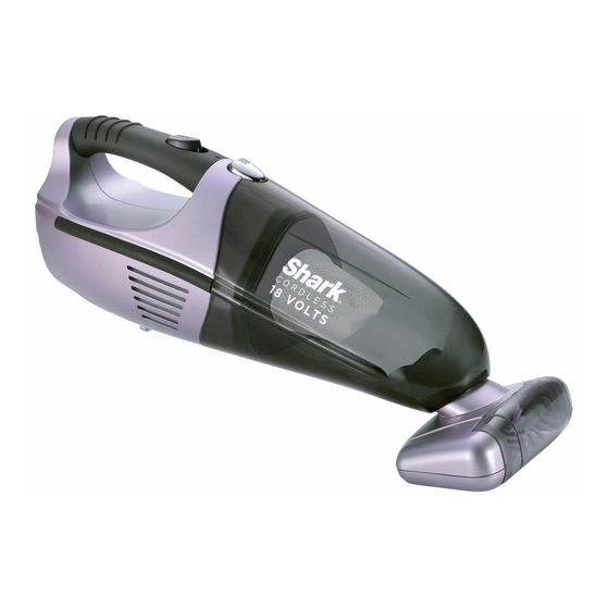 SHARK CORDLESS SV780 SERIES INSTRUCTIONS MANUAL Pdf Download | ManualsLib