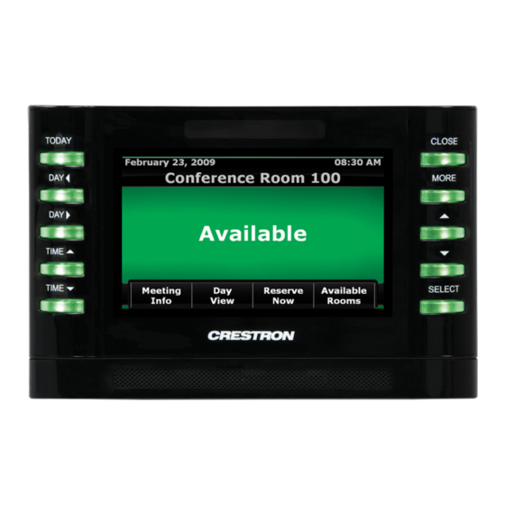 CRESTRON TPMC-4SM INSTALLATION & OPERATION MANUAL Pdf Download | ManualsLib