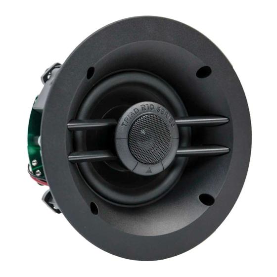 TRIAD IN-CEILING R15 PRODUCT FAMILY OVERVIEW Pdf Download | ManualsLib