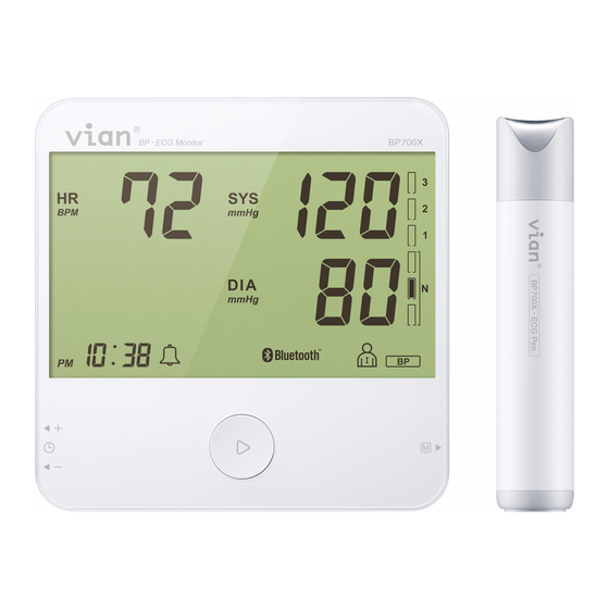 VIAN BP700X QUICK START MANUAL Pdf Download | ManualsLib