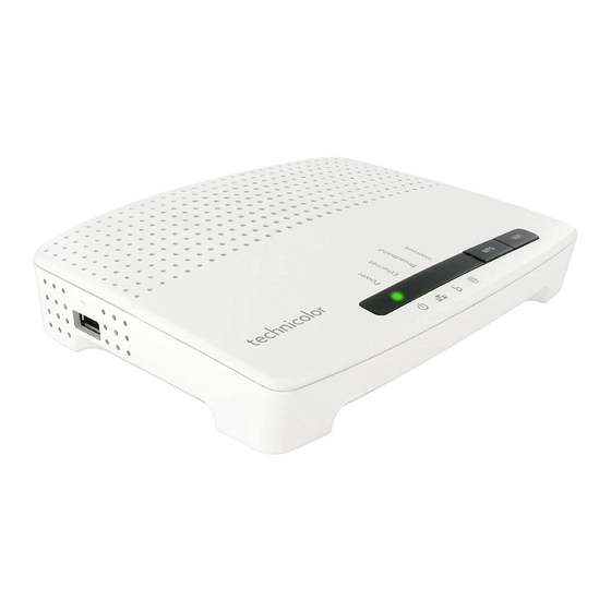 TECHNICOLOR TG582N CONFIGURATION MANUAL Pdf Download | ManualsLib