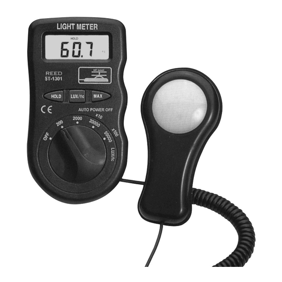 REED ST-1301 INSTRUCTION MANUAL Pdf Download | ManualsLib