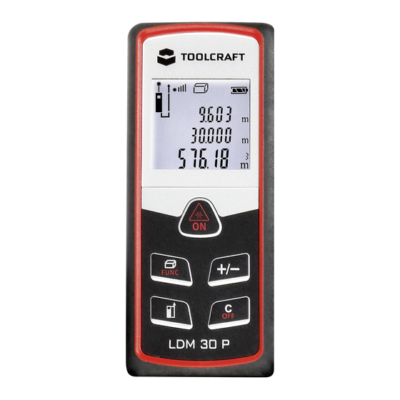 TOOLCRAFT LDM 30 P OPERATING INSTRUCTIONS MANUAL Pdf Download | ManualsLib