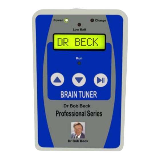 DR BOB BECK BT-4 MANUAL Pdf Download | ManualsLib