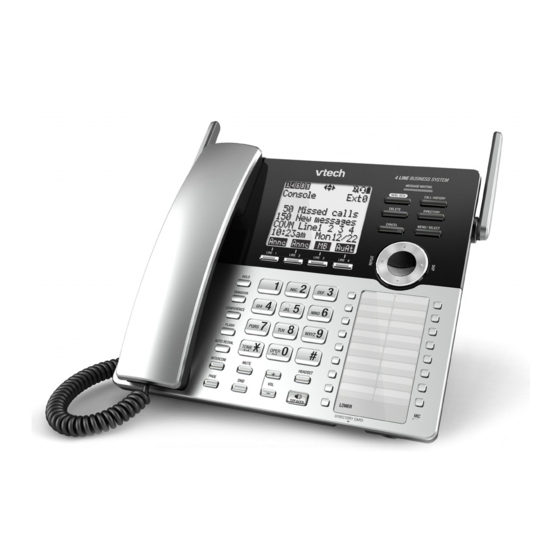 VTECH CM18445 USER MANUAL Pdf Download | ManualsLib