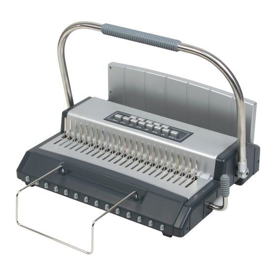 OPUS PROFIBINDER&CLOSER USER MANUAL Pdf Download | ManualsLib