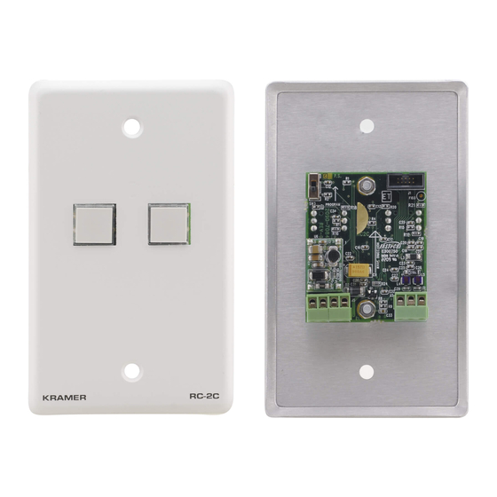 KRAMER RC-2C USER MANUAL Pdf Download | ManualsLib