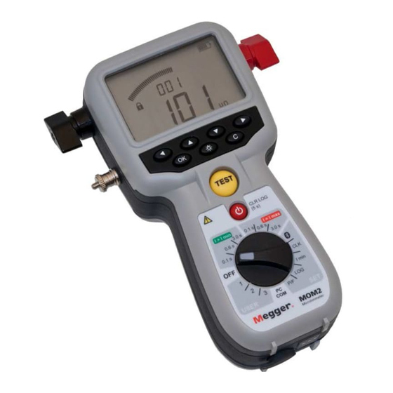 MEGGER MOM2 USER MANUAL Pdf Download | ManualsLib