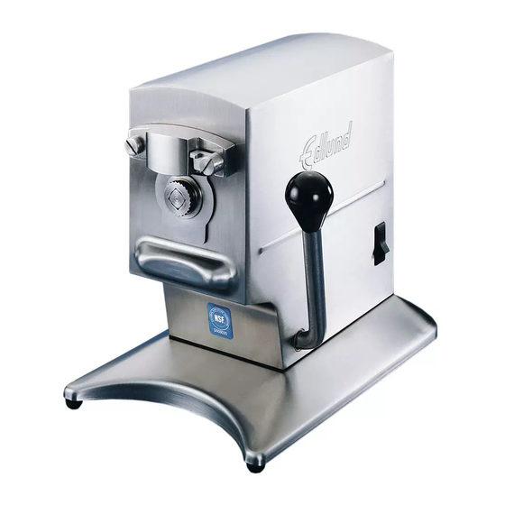 EDLUND 270 PRODUCT MANUAL Pdf Download | ManualsLib