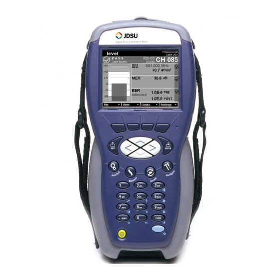 JDS UNIPHASE DSAM-3500 USER MANUAL Pdf Download | ManualsLib