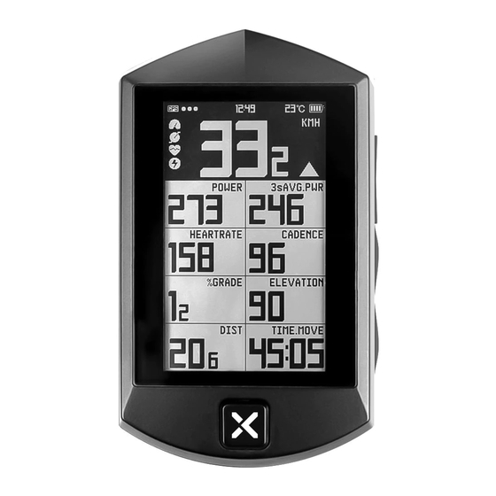 XOSS SPRINT USER MANUAL Pdf Download | ManualsLib