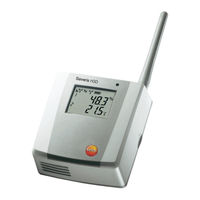 Testo Saveris T3D radio probe Manuals | ManualsLib