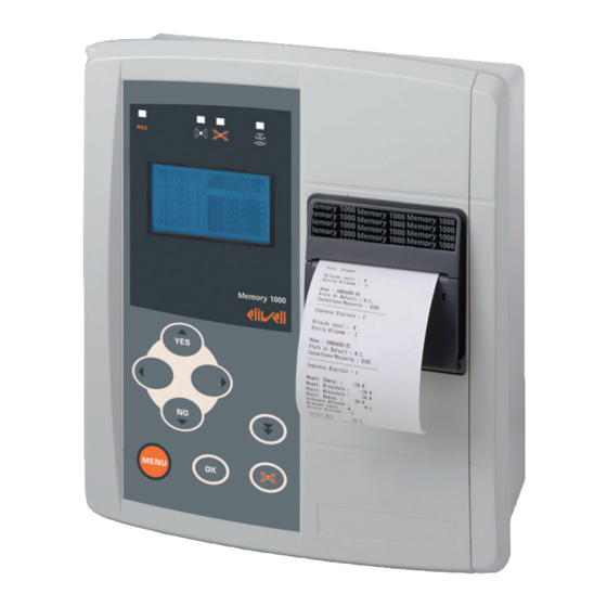 ELIWELL MEMORY 1000 MANUAL Pdf Download | ManualsLib