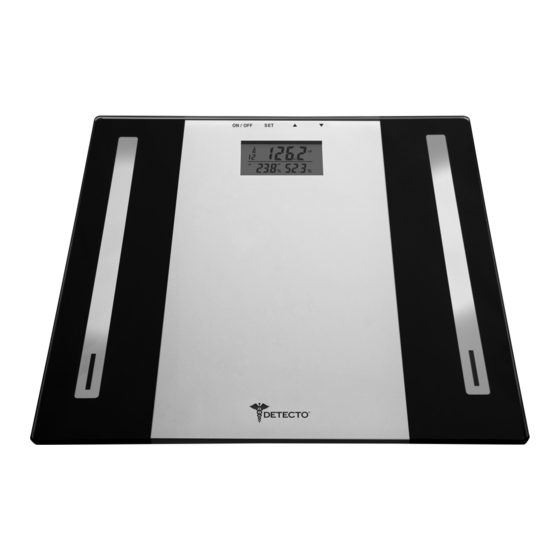 DETECTO D219 USER MANUAL Pdf Download | ManualsLib