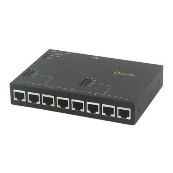 PERLE IOLAN STS8D GR QUICK START MANUAL Pdf Download | ManualsLib