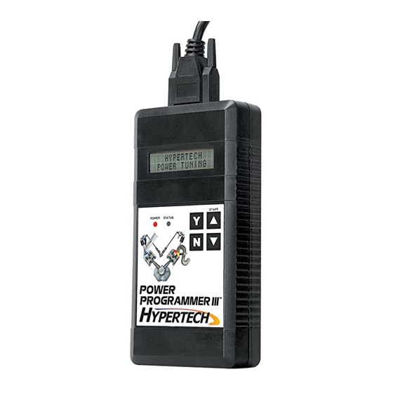 HYPERTECH POWER PROGRAMMER III STEP BY STEP INSTALLATION INSTRUCTIONS Pdf Download | ManualsLib