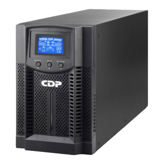 CDP UPO 11-1 USER MANUAL Pdf Download | ManualsLib