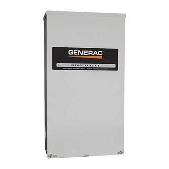 GENERAC POWER SYSTEMS RTS TECHNICAL MANUAL Pdf Download | ManualsLib
