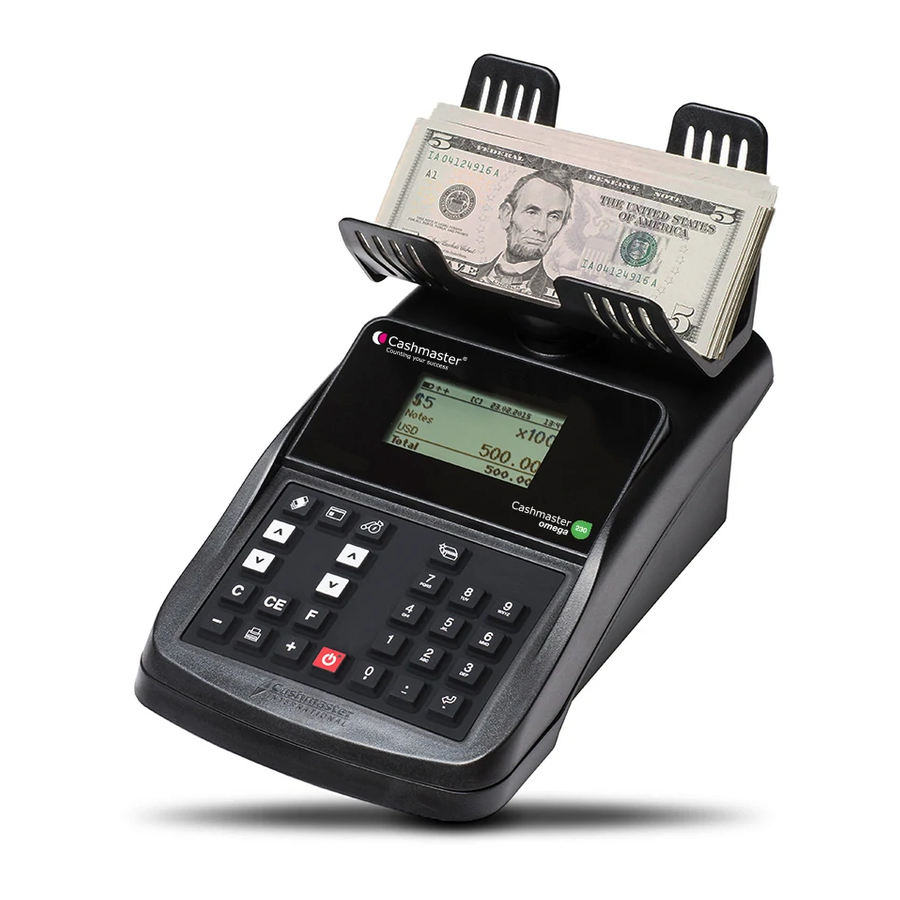 CASHMASTER OMEGA 230 USER MANUAL Pdf Download | ManualsLib