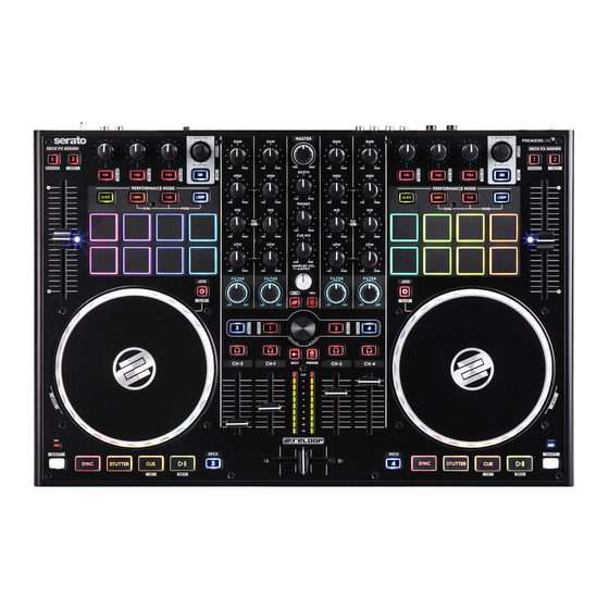 RELOOP TERMINAL MIX 8 QUICK START MANUAL Pdf Download | ManualsLib