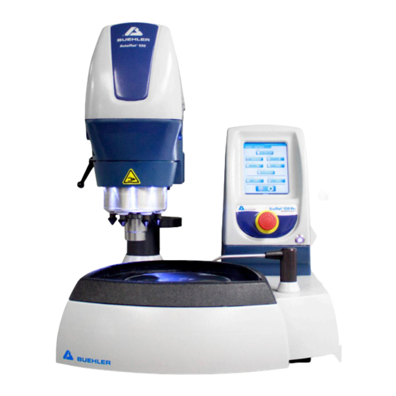 BUEHLER ECOMET 300 STANDARD OPERATING MANUAL Pdf Download | ManualsLib