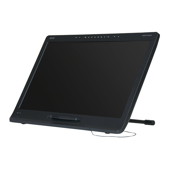 SMART TECHNOLOGIES SYMPODIUM ID350 USER MANUAL Pdf Download | ManualsLib