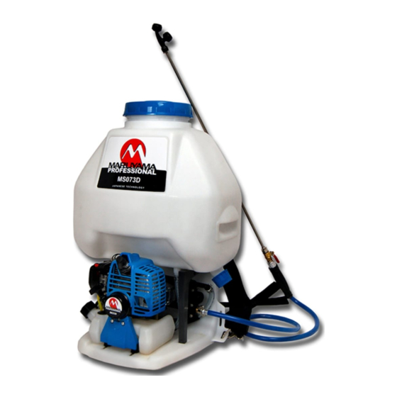 MARUYAMA MS073D OWNER'S/OPERATOR'S MANUAL Pdf Download | ManualsLib