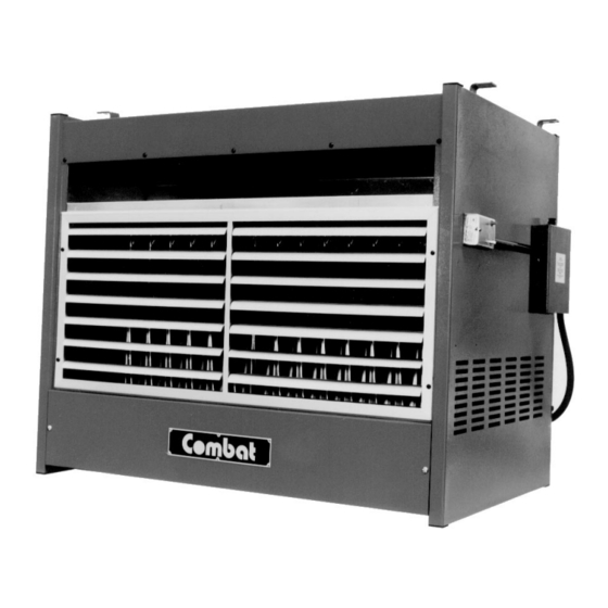 COMBAT CUHA INSTALLATION, COMMISSIONING, SERVICE & USER INSTRUCTIONS ...