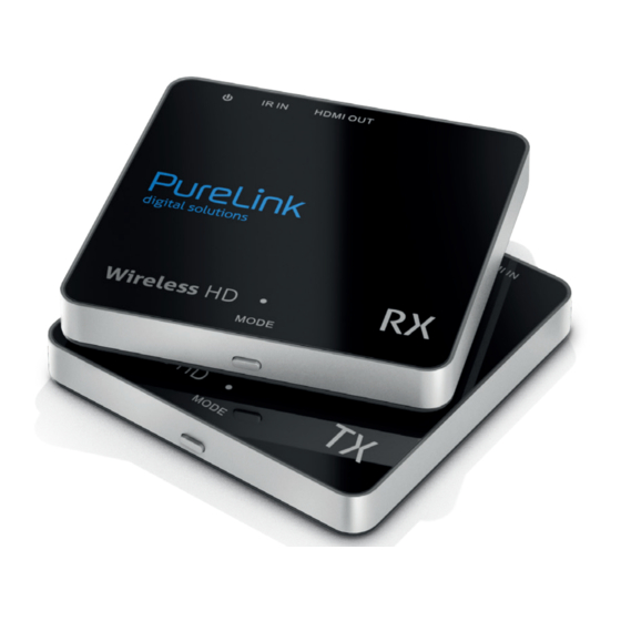 PURELINK CSW110 USER MANUAL Pdf Download | ManualsLib