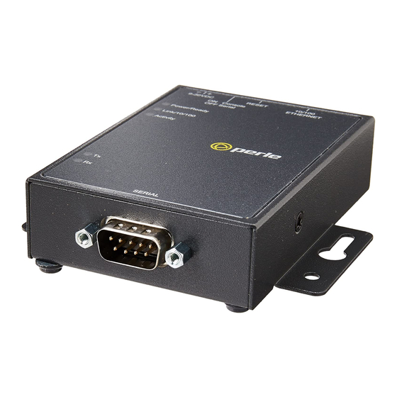 PERLE IOLAN DS1 G QUICK START MANUAL Pdf Download | ManualsLib